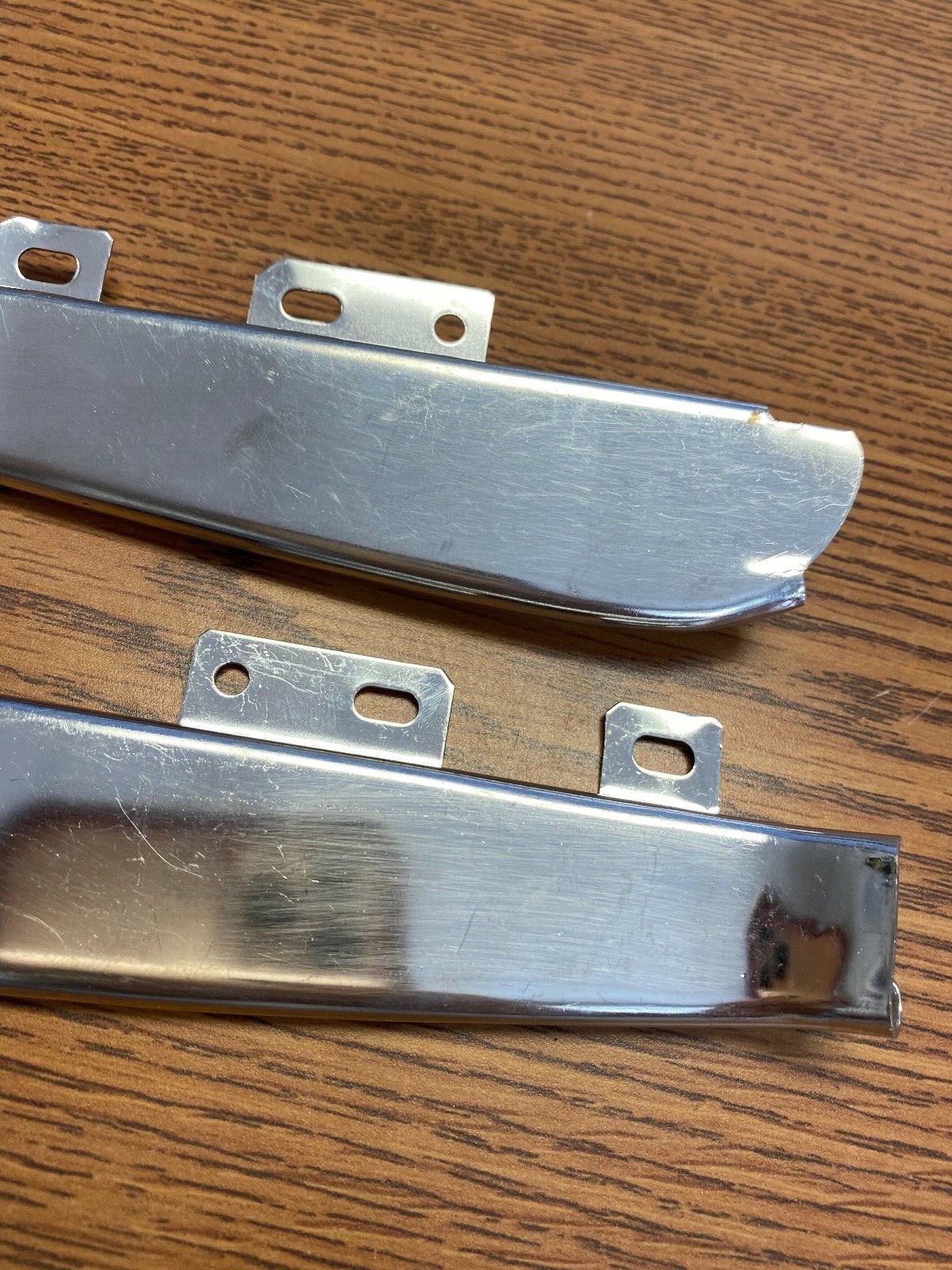 1955 FORD MERCURY LH & RH 5" VENT WING WINDOW VISORS RAIN AIR ...