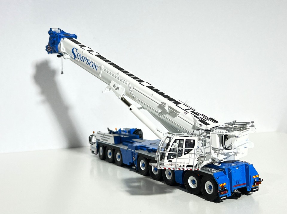 Liebherr LTM 1650-8.1 crane "Hugh Simpson LTD" WSI truck models , 1:50 ...