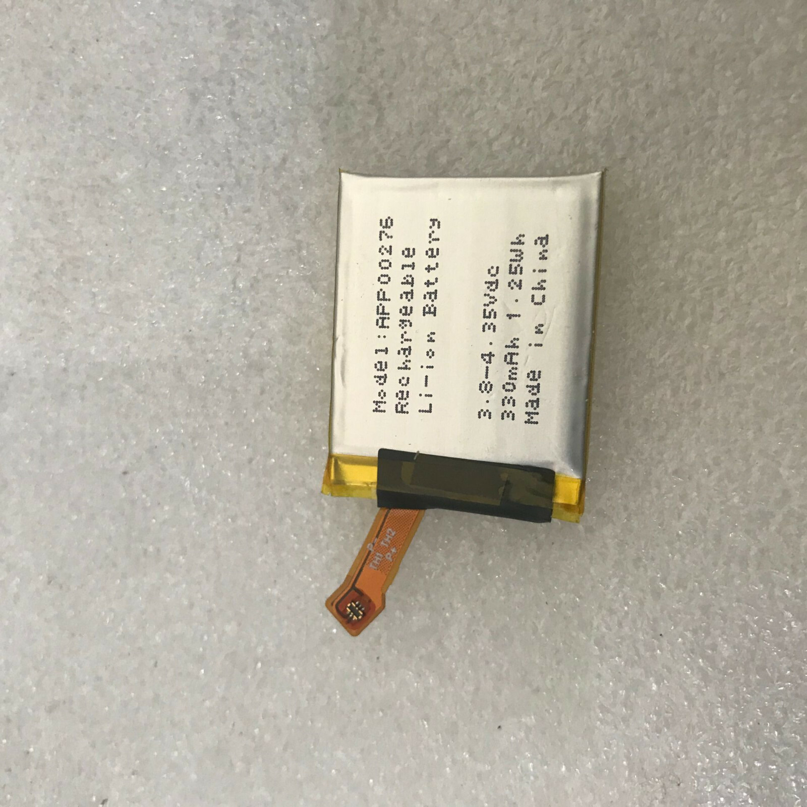 app00276 NEW Original Li-ion Battery For APACK 330mAh Battery ...