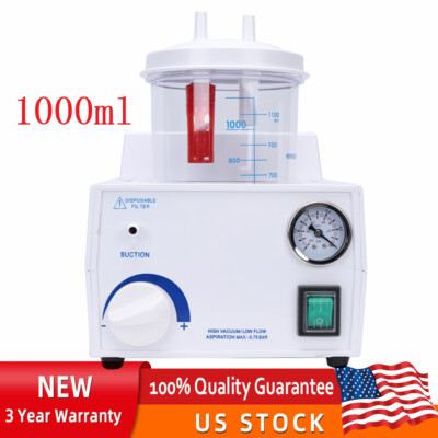 Portable Dental Suction Machine Oral Emergency Vacuum Phlegm Suction Unit New US | eBay