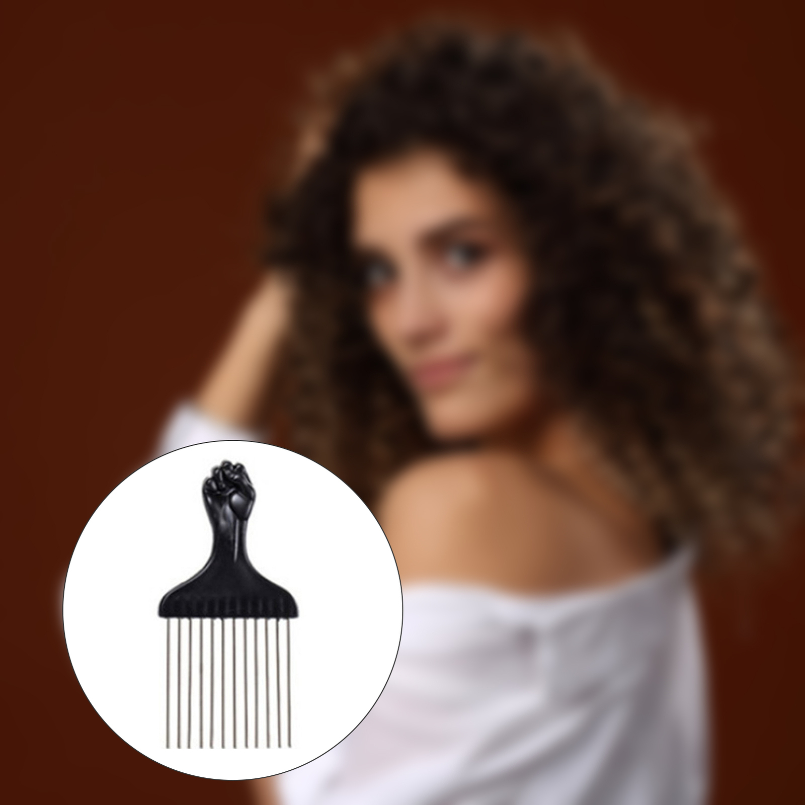 Hair Twist Comb Sponge Set Home Salon Afro Hair Sponge Curl Comb ...