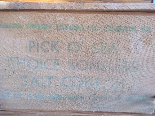 Vintage Pick O'Sea Wood Cod Fish Box | eBay