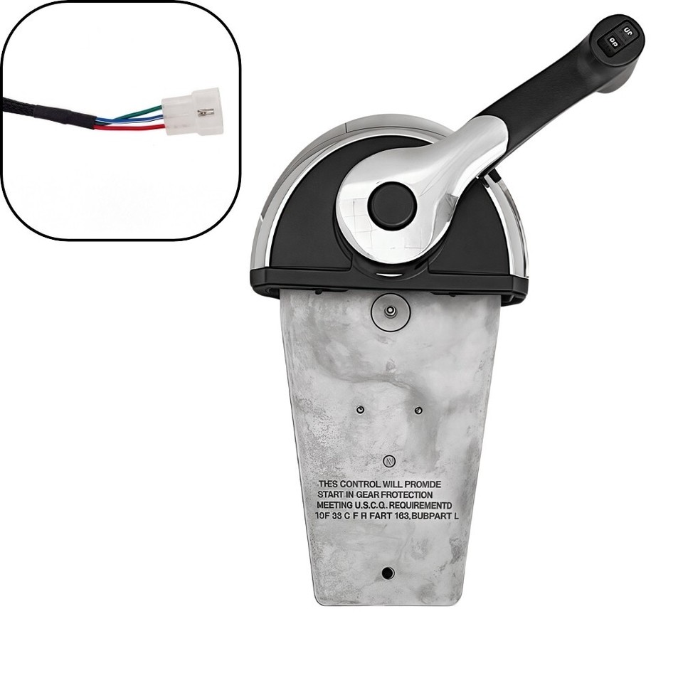 Single lever marine engine Remote control box Top mounting 8M0059686 ...
