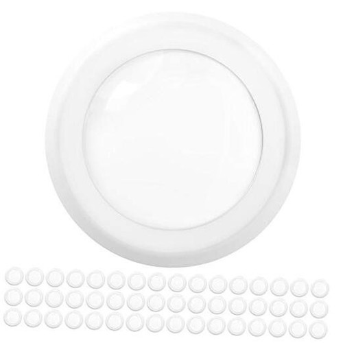 48 Pack 5/6” LED Disk Lights Flush Mount Ceiling Light 3000k Warm White ...
