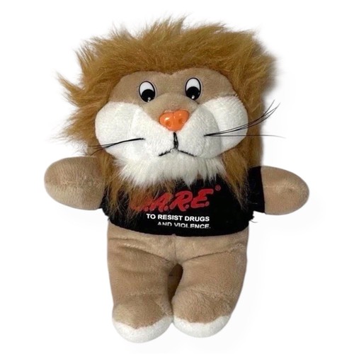 DARE Graduation Daren Lion Plush Stuffed Animal Toy D.A.R.E. School ...
