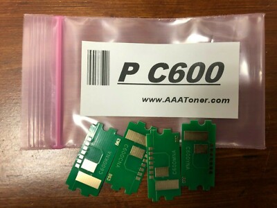 4 x Toner Chip Refill for Ricoh P C600, PC600 Color Printer (BCMY) | eBay