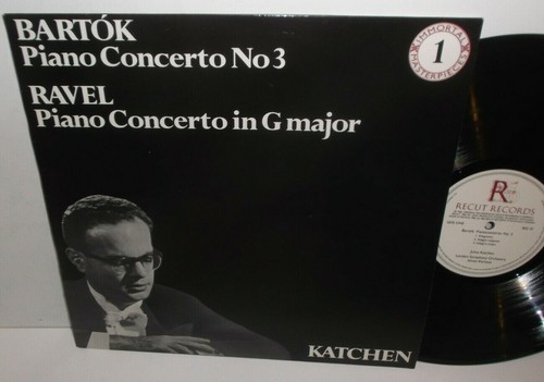 RECUT REC 01 Bartok & Ravel Piano Concertos Julius Katchen LSO Kertesz ...