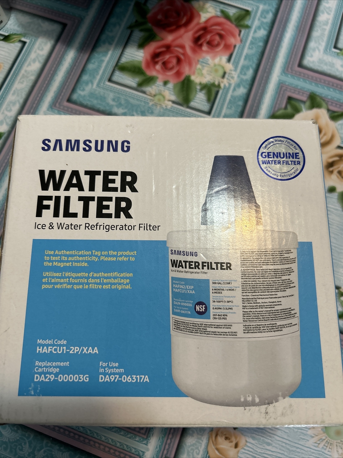 Samsung Genuine DA29-00003G Water Filters for Refrigerator Water and ...