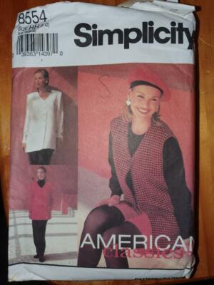 Simplicity Sewing pattern No 8554 Pants, shorts and Top or Vest Size 12 ...