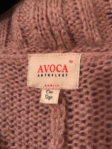 New AVOCA ANTHOLOGY, Mohair Kid, Pink coat/cape + original AVOCA bag ...