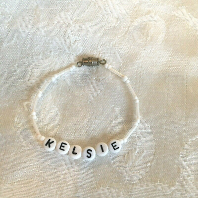 KELSIE 6" personalized name bracelet-NEW | eBay