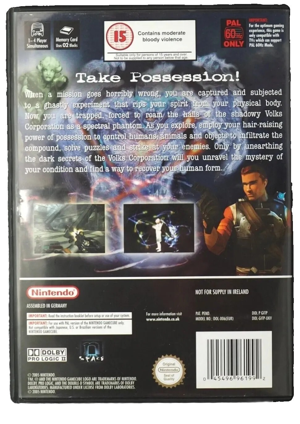 Geist (Nintendo GameCube, 2005) - US Version for sale online | eBay