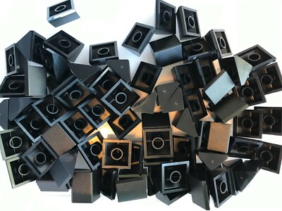 LEGO-NEW--#3043-BLACK-SLOPE 45 2 x 2 DOUBLE-10 PIECES | eBay