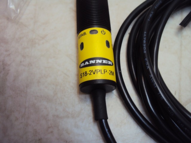 (3) Banner S18-2VPLP-2M Photoelectric Sensor 42145 for sale online | eBay