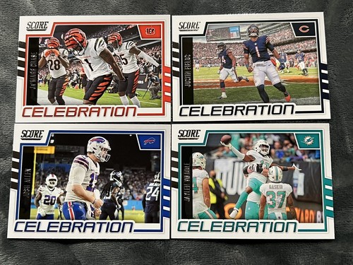 2022 Panini Score Football NFL cards Insert CELEBRATION You Pick/Choose ...