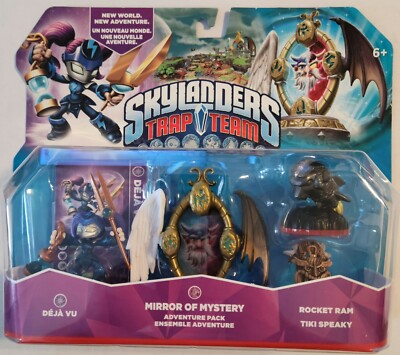 Skylanders Trap Team Mirror of Mystery Level Pack Deja Vu Tiki Speaky ...