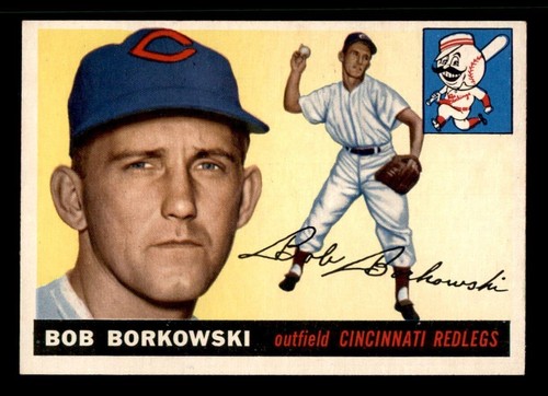 1955 Topps Baseball #74 Bob Borkowski NM *i1 | eBay