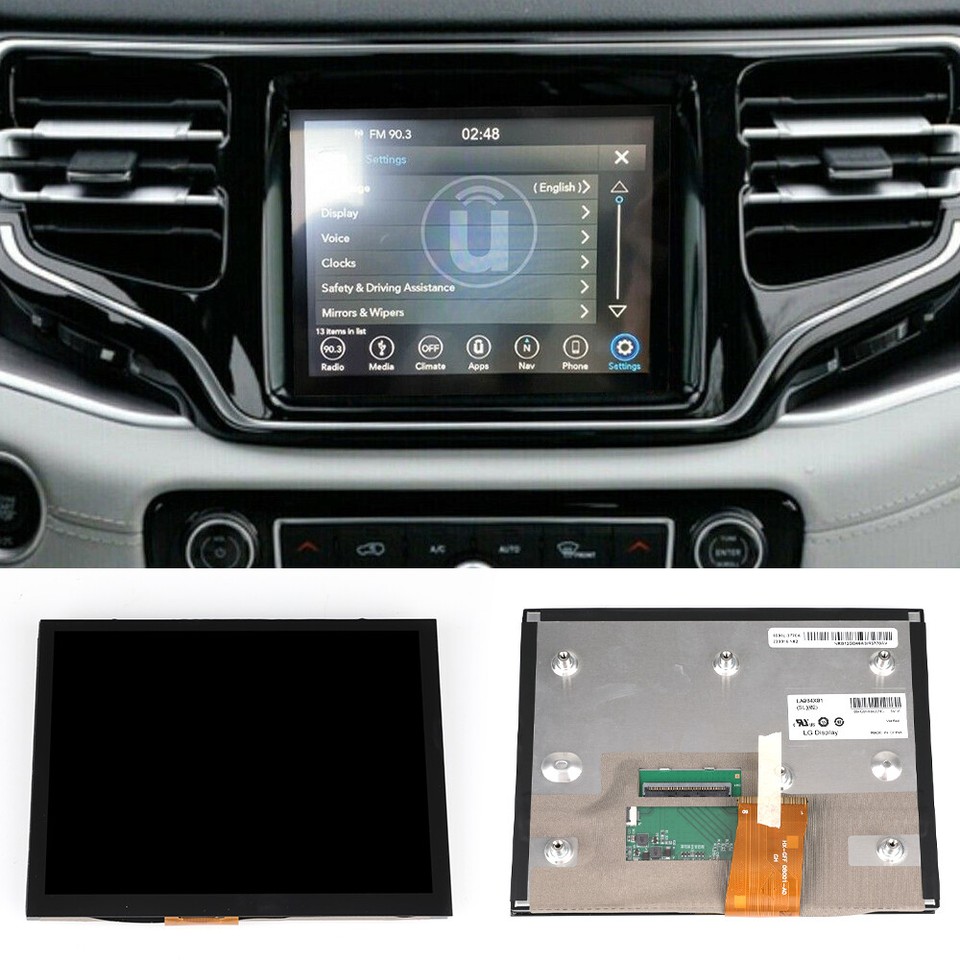 LCD Touch Screen Display For Jeep Dodge Grand RAM 8.4" Uconnect Radio ...