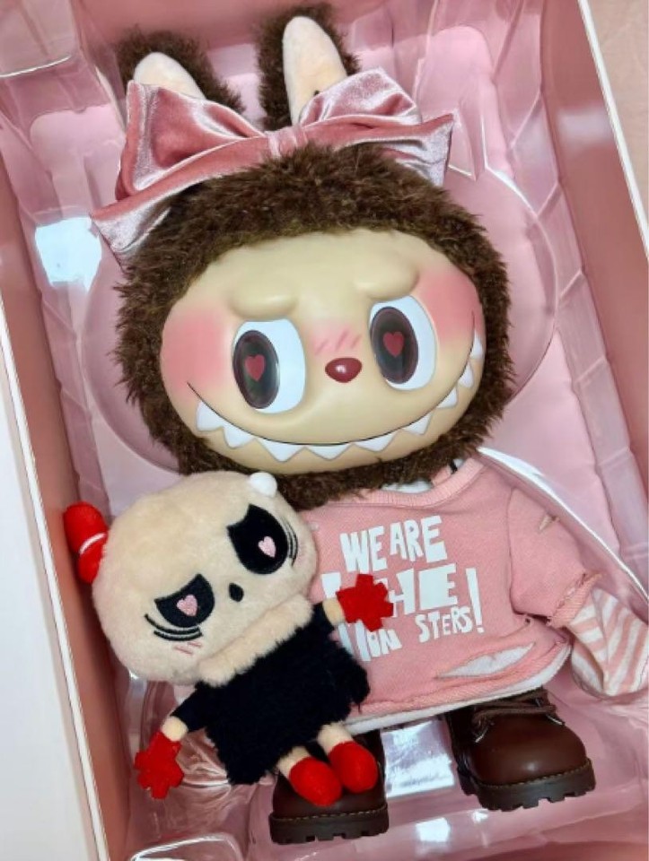 Secret POP MART Labubu x Tycoco Plush Doll Set 38cm w/ Box THE MONSTERS ...