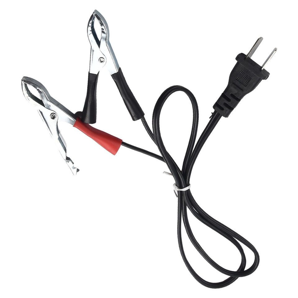 1*Gasoline Engine Battery Charging Cable 12V With Clip Battery Cable ...