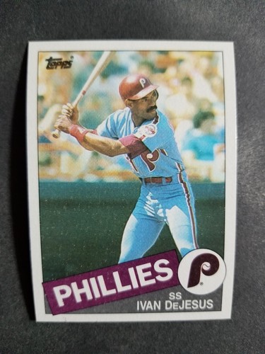 1985 Topps IVAN DEJESUS card # 791 [card 2] | eBay