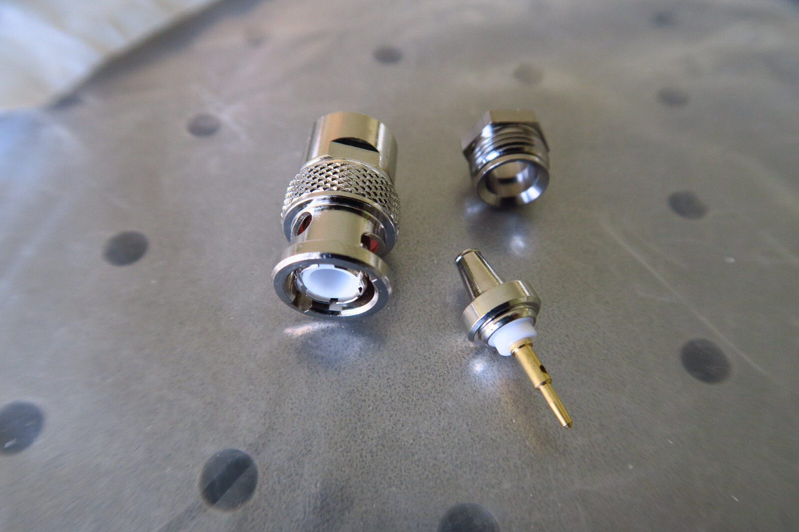 TEI14949 PL20-1 RF Connector Coaxial Connector BNC Plug 50 Ohm Wrench ...