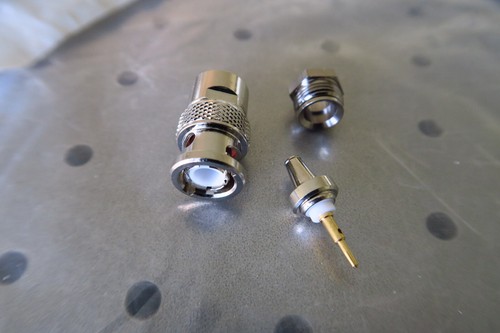 TEI14949 PL20-1 RF Connector Coaxial Connector BNC Plug 50 Ohm Wrench Crimp NOS | eBay