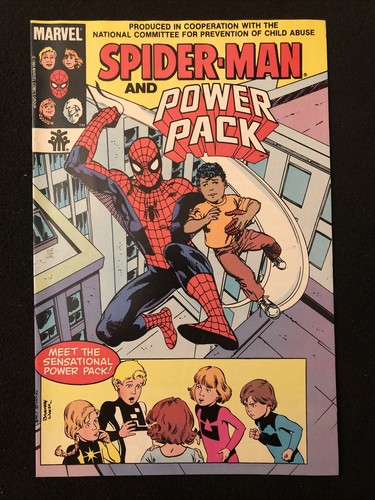 SPIDER-MAN AND POWER PACK 1 MARVEL 1984 EG | eBay