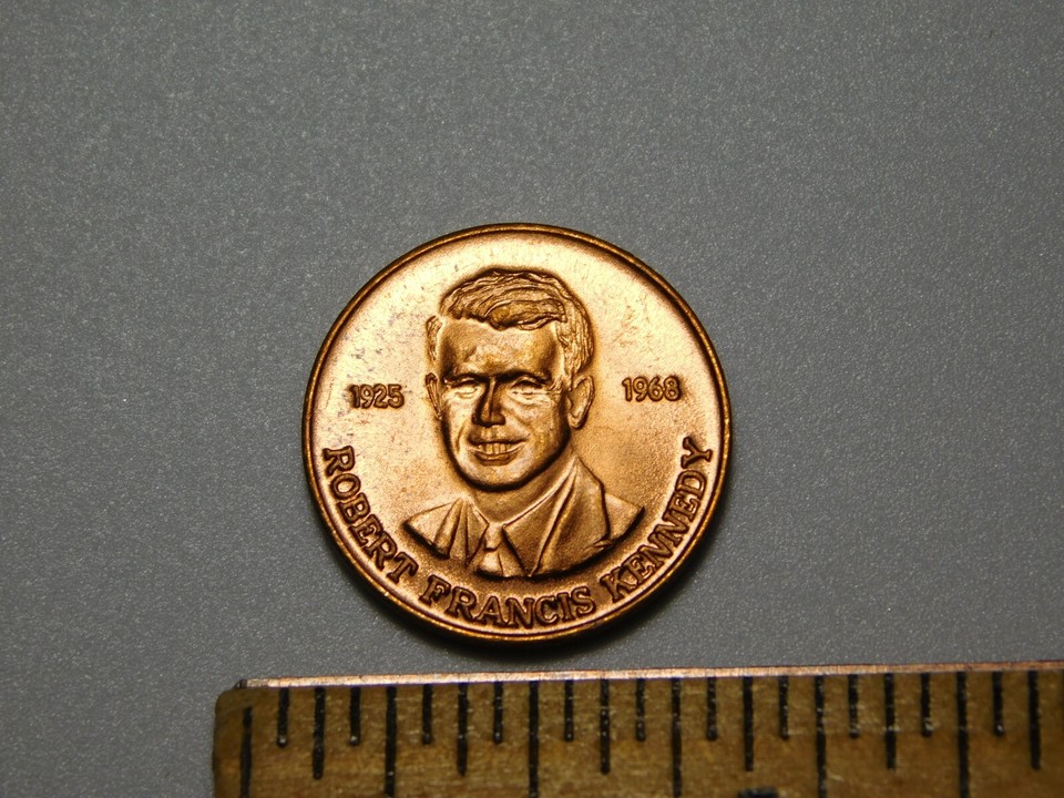 TOKEN MEDAL COIN ROBERT FRANCIS KENNEDY 1925 1968 | eBay