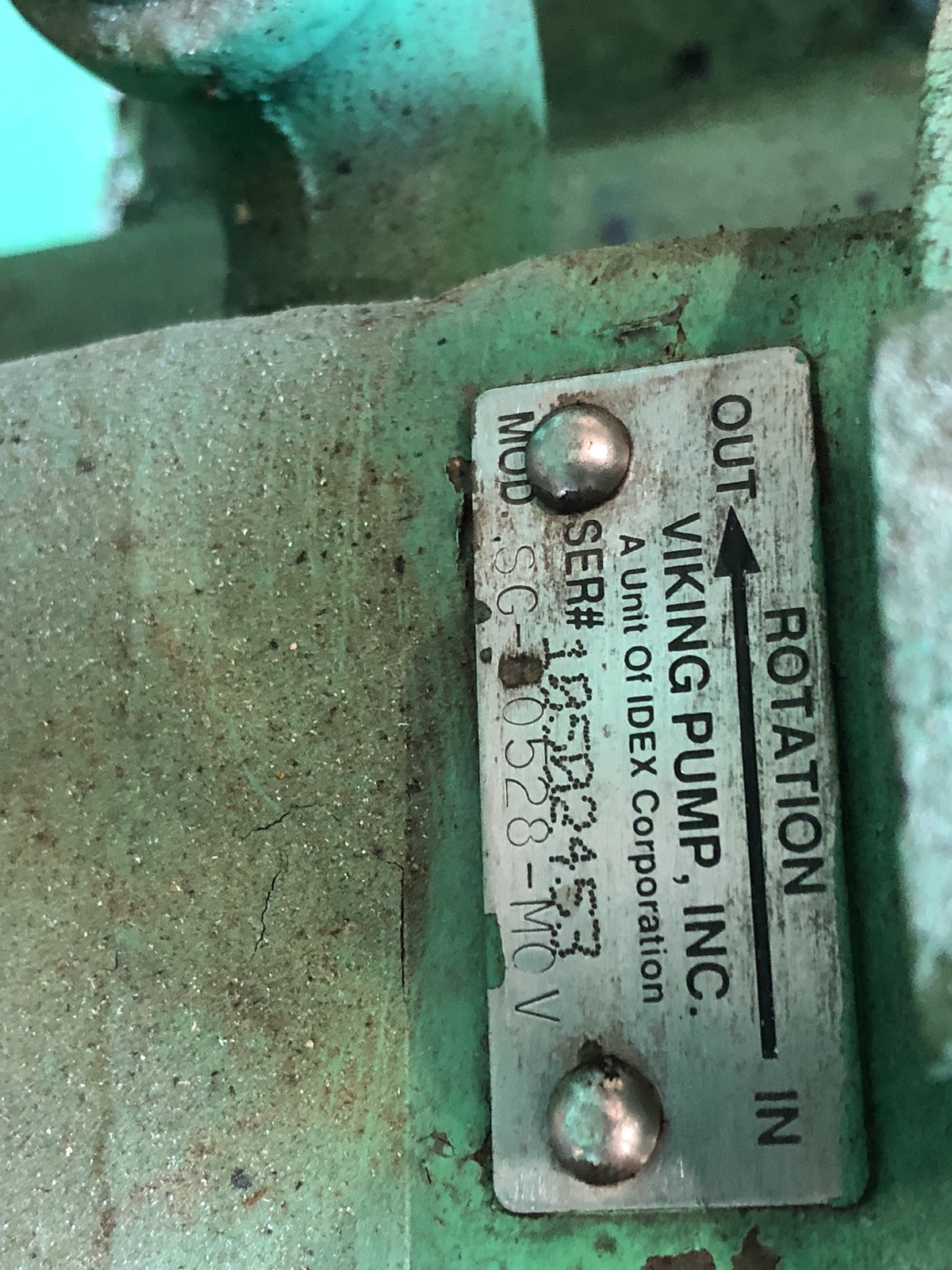 Viking Spur gear Process Pump Transfer Skid Chemical Fuel Solvent | eBay