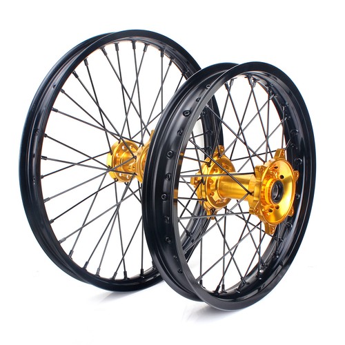 21" 19" Wheel sets for Suzuki RMZ 250 07-24 RMZ 450 05-24 Black Rim ...