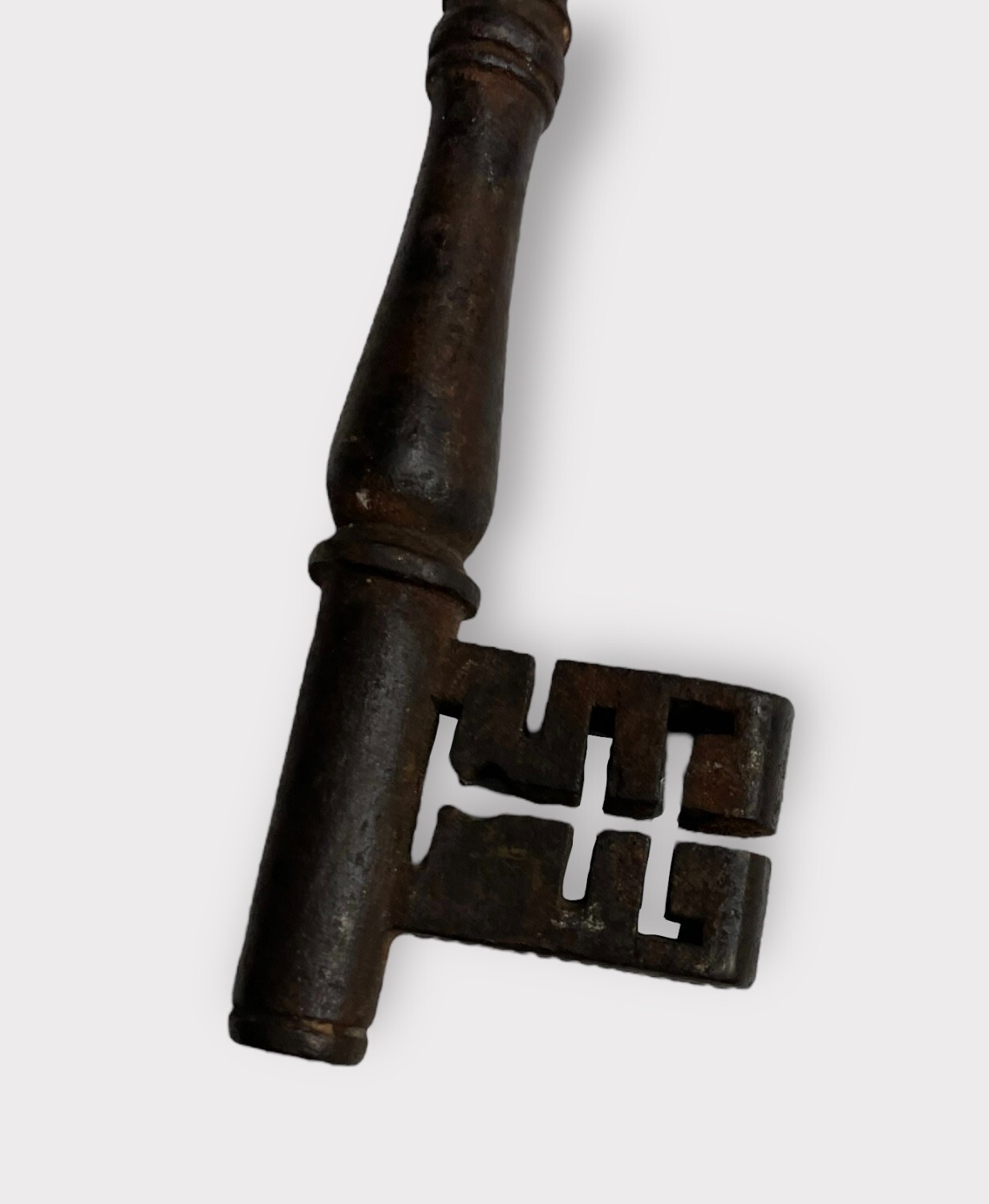 Large Cast Iron Antique Skeleton Key | eBay