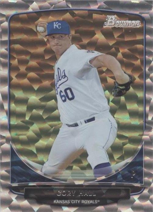 2013 Bowman - Prospects Cory Hall #BP26 Silver Ice (RC) for sale online ...