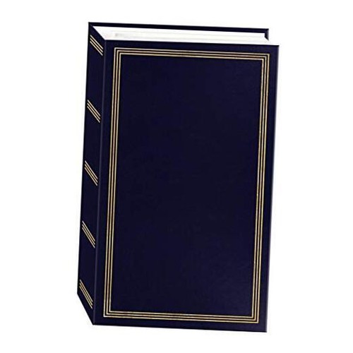 STC-504 Photo 504 Pockets 4"x6" 1 Count (Pack of 1) Navy Blue Album ...
