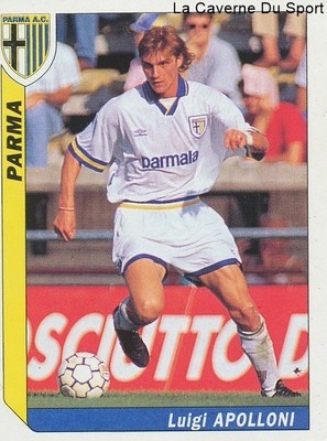 253 LUIGI APOLLONI # ITALIA PARMA.AC ND.GORICA STICKER TUTTO CALCIO ...