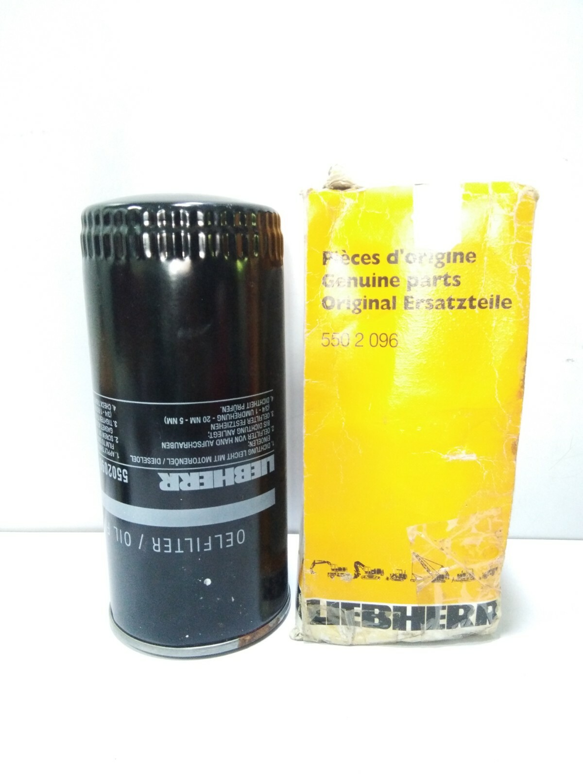 LIEBHERR 5502096 OIL FILTER 550 2 096 | eBay
