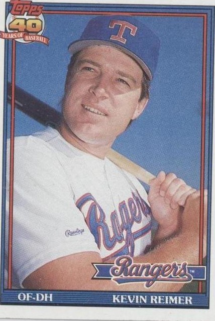 1991 Topps - #304 Kevin Reimer for sale online | eBay