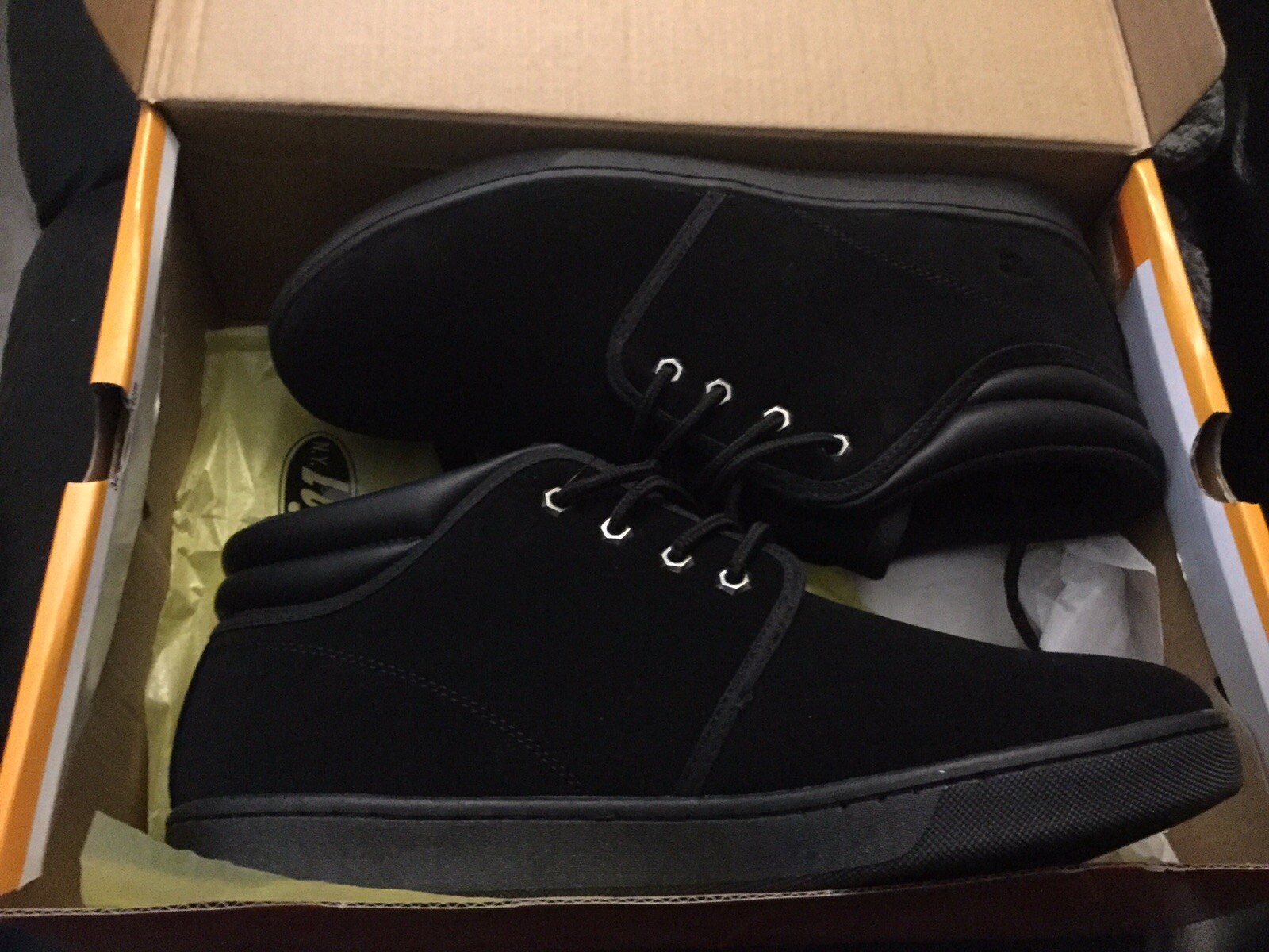 LUGZ Shoes Black Mids Size 10 EUR 44 Brand New In Box | eBay
