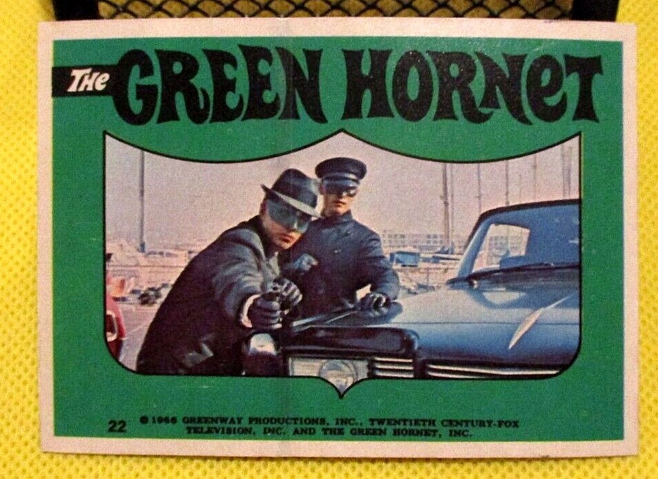 1966 TOPPS GREEN HORNET STICKERS BRUCE LEE -VG-EXCELLENT +*** PICK YOUR ...