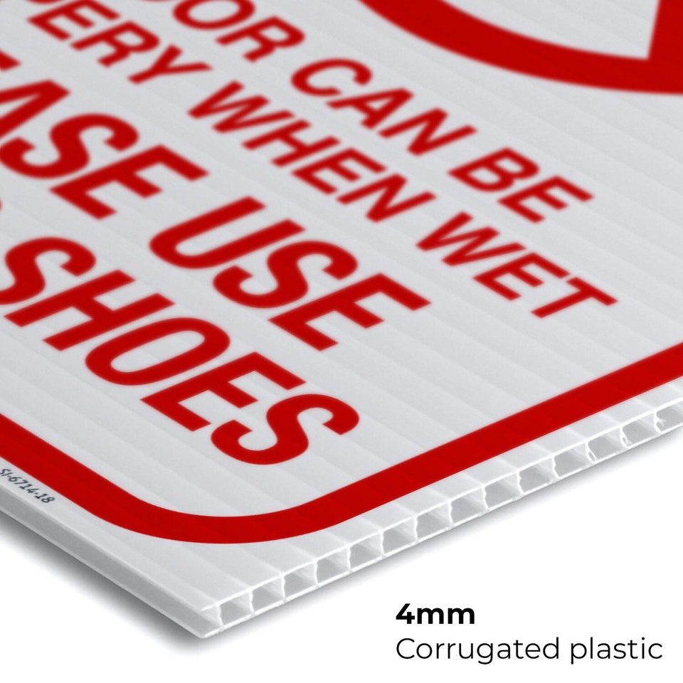 Attention Please Use Shower Shoes Sign, Pool Sign, | eBay