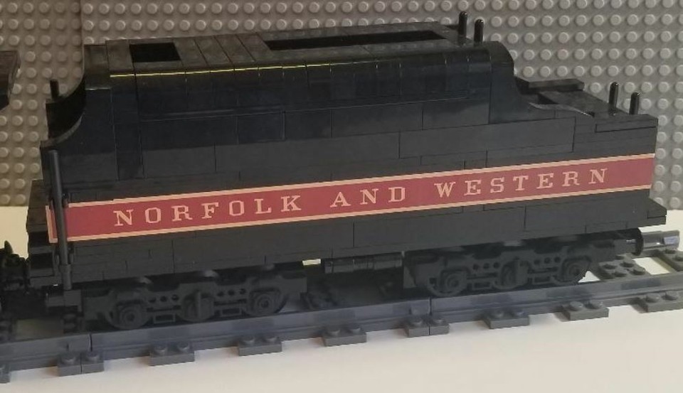 Custom Train Norfolk Western 611 Engine w/tender -Please Read Item ...