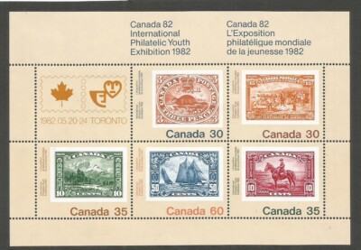 CANADA 1982, "Canada 82", 60c Bluenose, SG MS1042. MNH | eBay