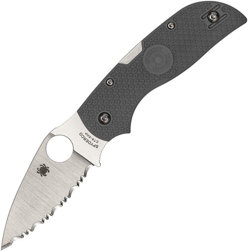 Spyderco Chaparral Lightweight Lockback Gray FRN Folding CTS-XHP Knife ...