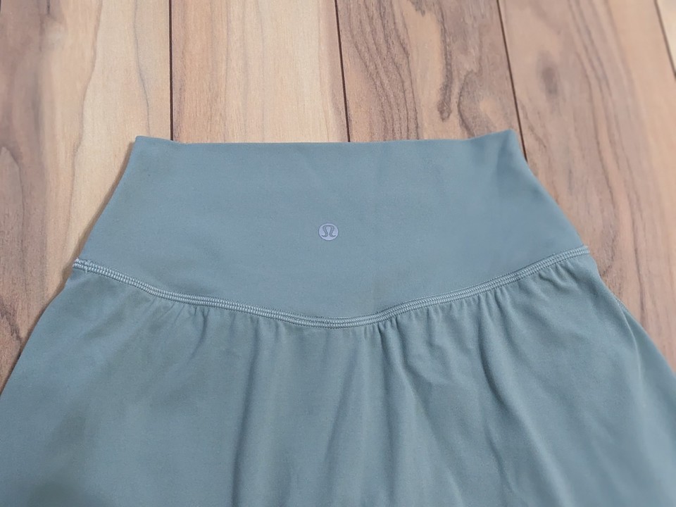 EUC! Lululemon Align High Rise Skirt In Light Green Size 4 | eBay