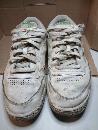 Trashed Reebok club C Beaters white Men's 13 | eBay