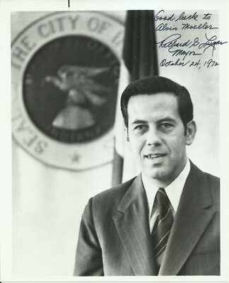 Richard Lugar - Mayor of Indianapolis IN Original Autograph 8x10 Signed ...