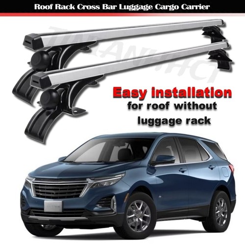 Roof Rack Cross Bars Fits For Chevy Equinox LT AWD 2023 2024 Cargo ...