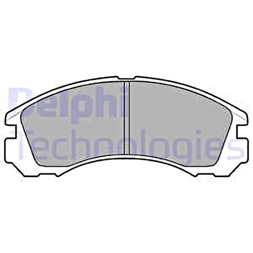 DELPHI Disc Brake Pad Set For MITSUBISHI CITROEN PEUGEOT Eclipse I II ...