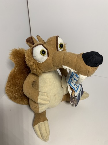 Ice Age Continental Drift Scrat Plush 2012 Toy Factory With Original ...