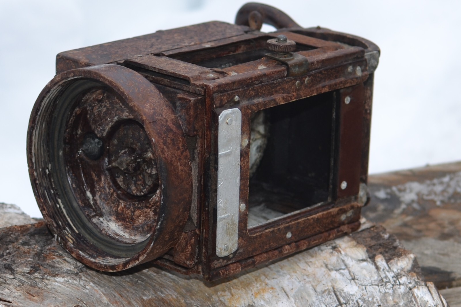WW2 Original German Military Bakelite Lantern from the battlefield. | eBay